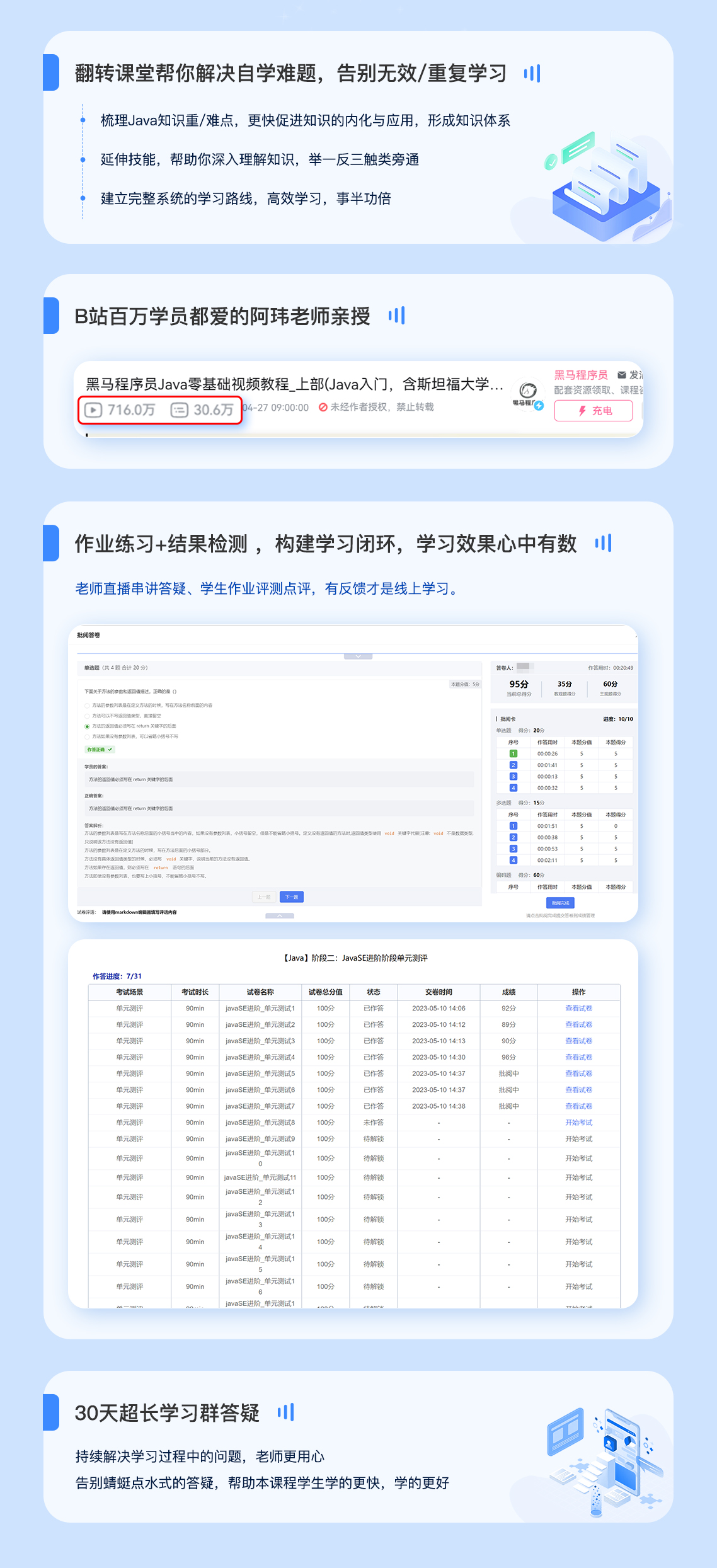 从入门到精通，百万学员都爱的阿玮老师教你高效 学java Javaee直播课 博学谷